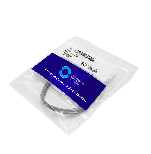 OSA Reverse Curve Nickel Titanium - Orthodontic Supplies Australia