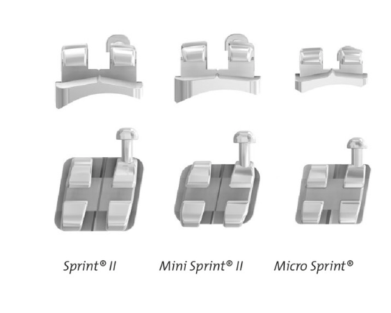 Twin Brackets - Metal - Orthodontic Supplies Australia