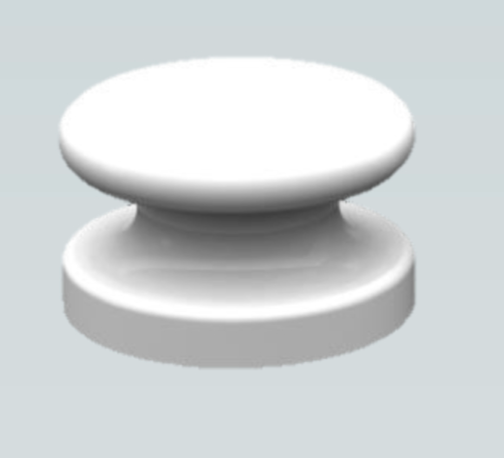 Round Clear Ceramic Buttons for Aligners | OSA Australia – Orthodontic ...