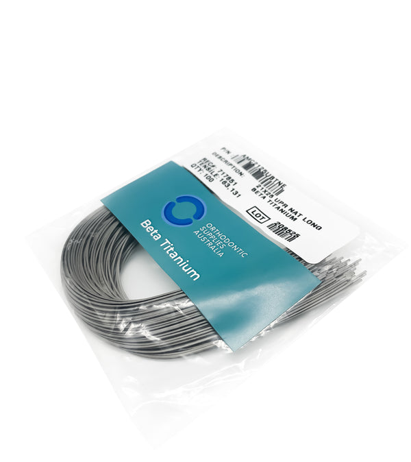 OSA Beta Titanium/TMA Archwires Natural Shape - Orthodontic Supplies ...
